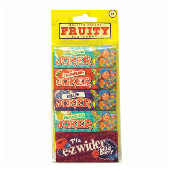 EZ-Wider Wild Berry Flavoured Rolling Paper | Joeblogs.online